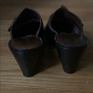 Born | Shoes | Born Dark Brown Leather Vintage Clog | Poshmark